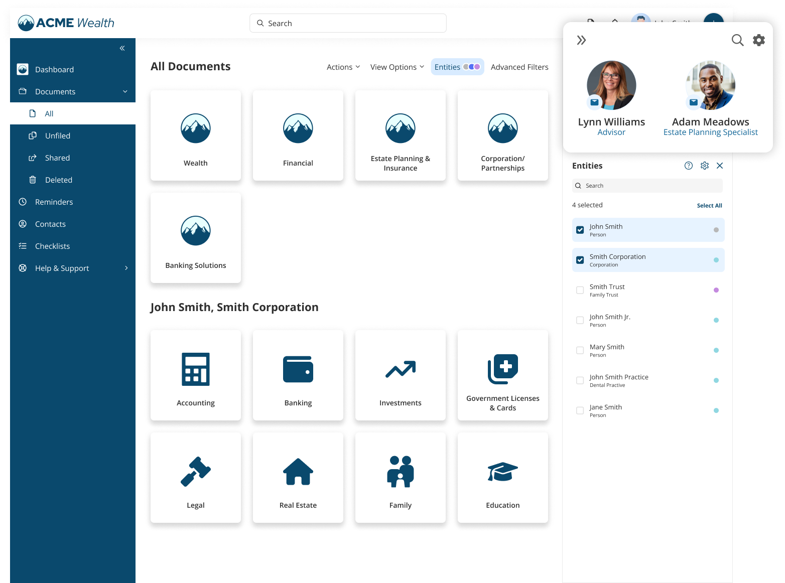 FutureVault | Advisor Services